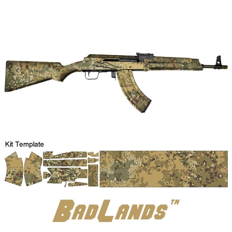 AK-47 Rifle Skin (PenCott BadLands) – REAL tactical B2B