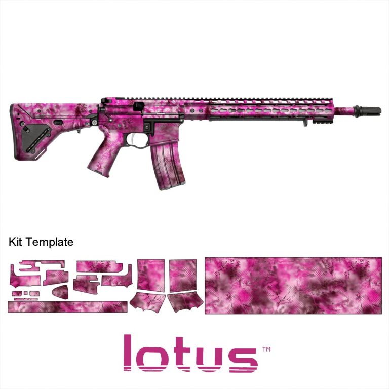 AR-15 Rifle Skin (StalkLand Lotus) – REAL tactical B2B