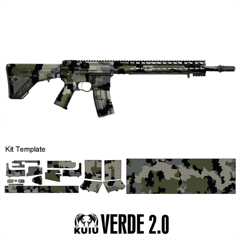 AR-15 Rifle Skin (Kuiu Verde 2.0) – REAL tactical B2B